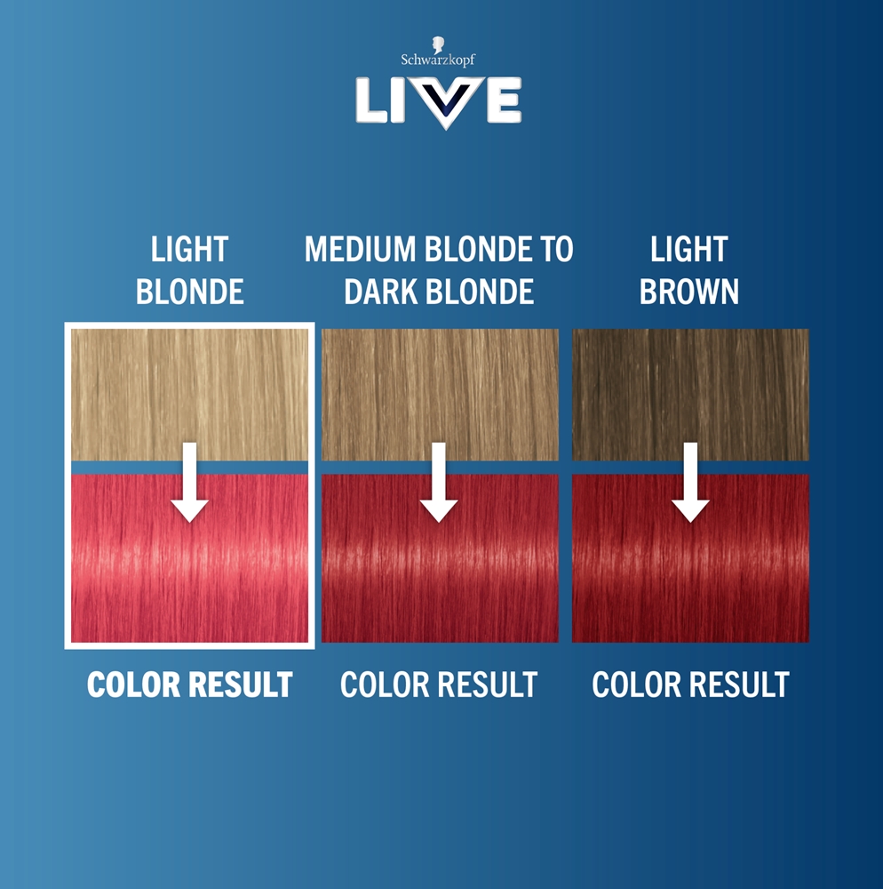 Schwarzkopf LIVE Colour + Lift Permanent Hair Dye | notino.ie
