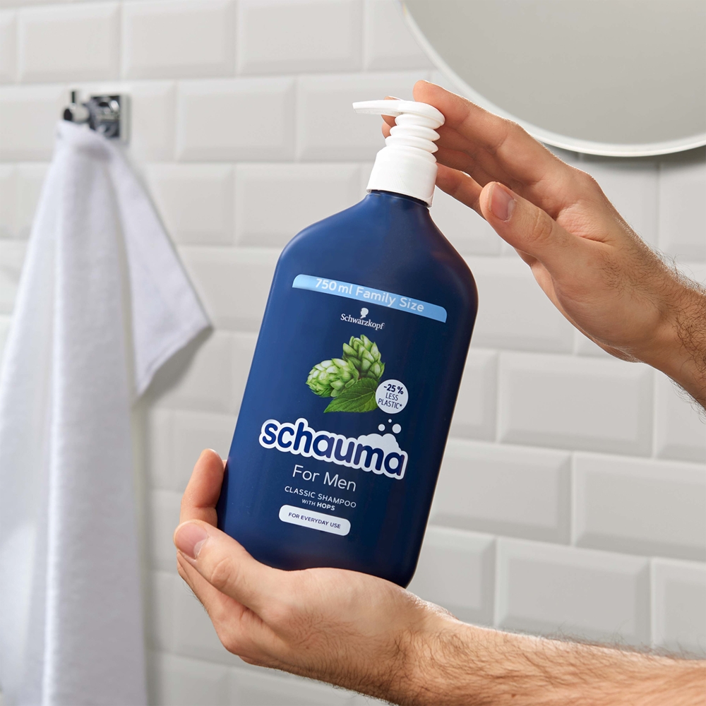 Schwarzkopf Schauma MEN шампоан за мъже за ежедневна употреба | notino.bg