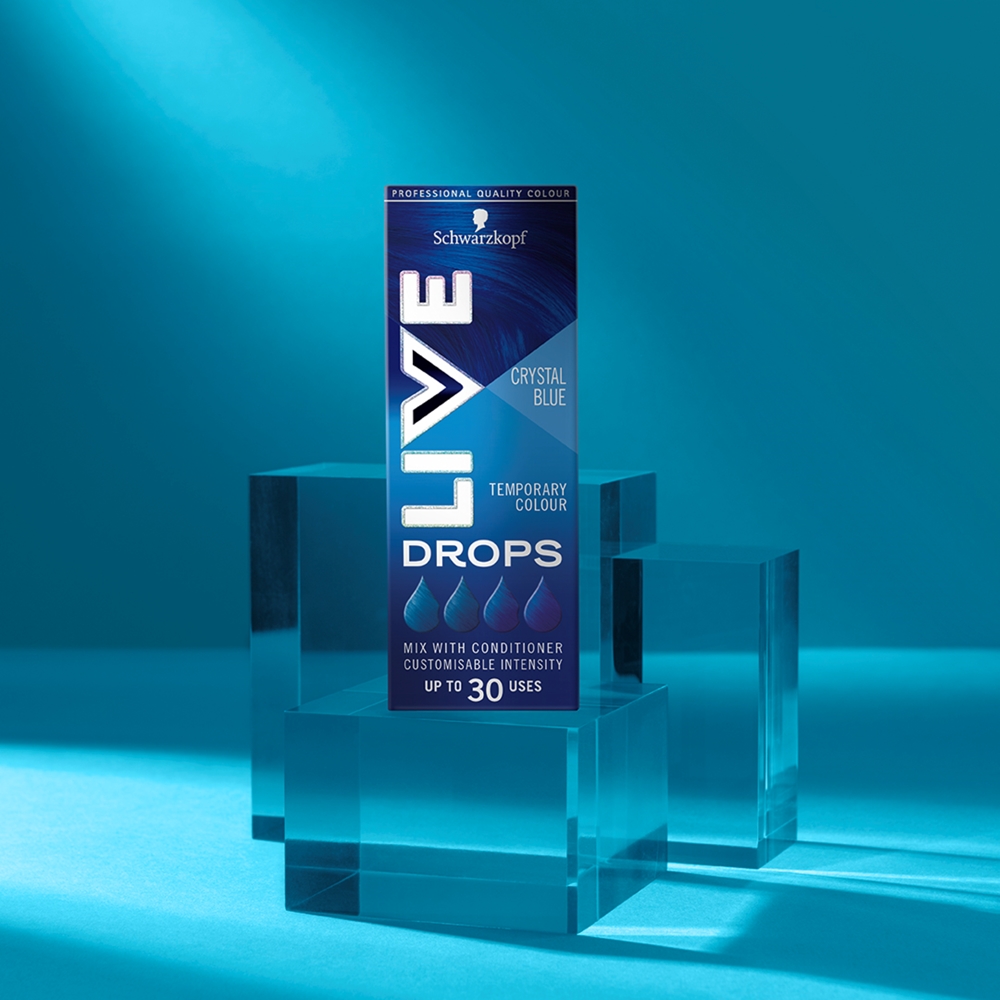 Schwarzkopf LIVE Drops temporary coloured hair shadow | notino.co.uk