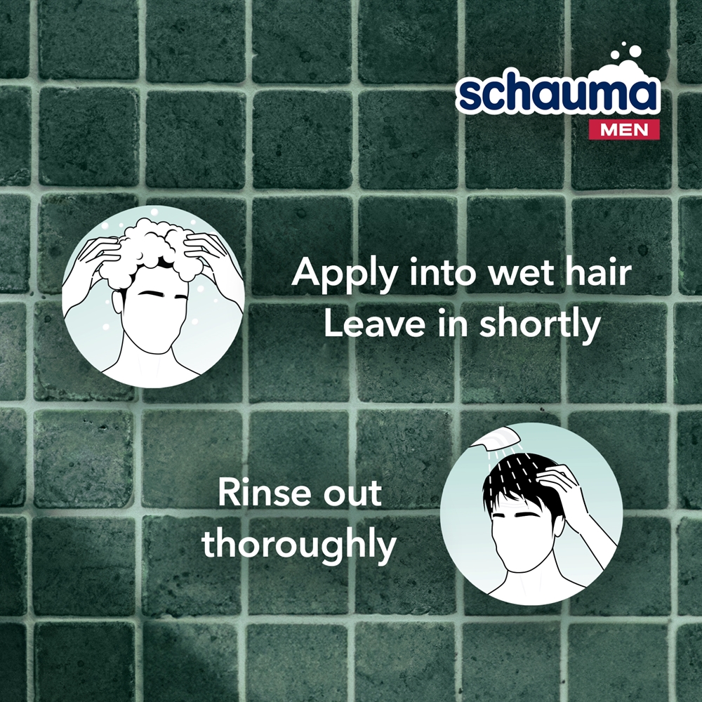Schwarzkopf Schauma Hair Booster shampoo alla caffeina uomo | notino.it