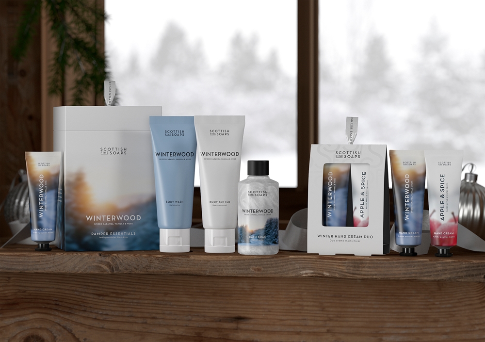 Scottish Fine Soaps Winter Hand Cream Duo Gift Set for hands | notino.ie