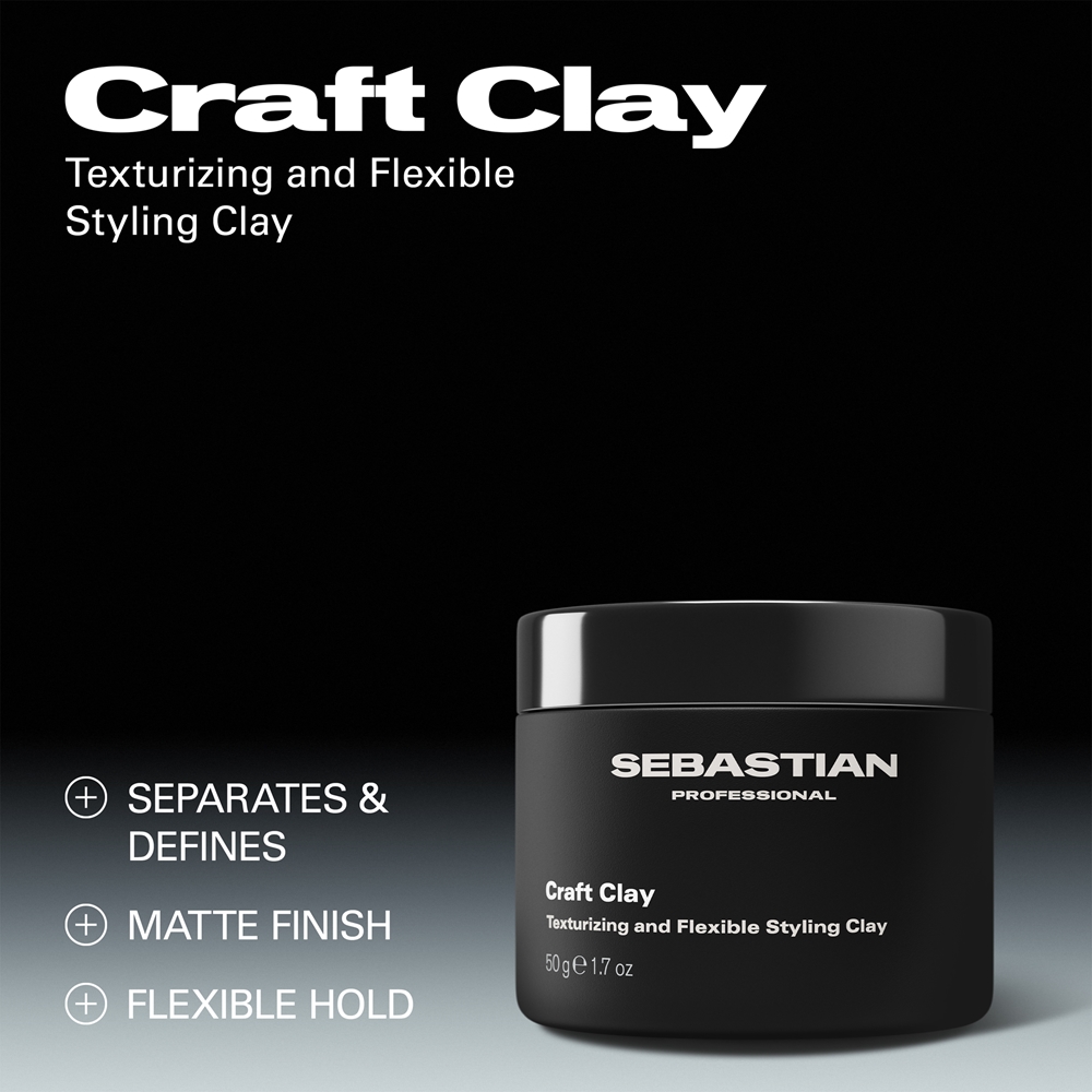 Sebastian Professional Craft Clay lama modeladora para definir e formar ...