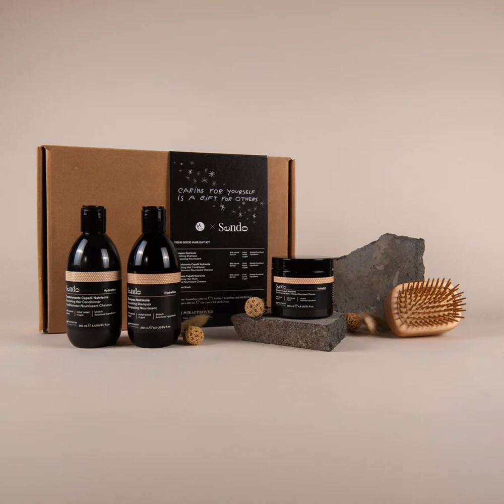 Sendo Hydration Your Good Hair Day Kit Gift Set with nourishing and ...