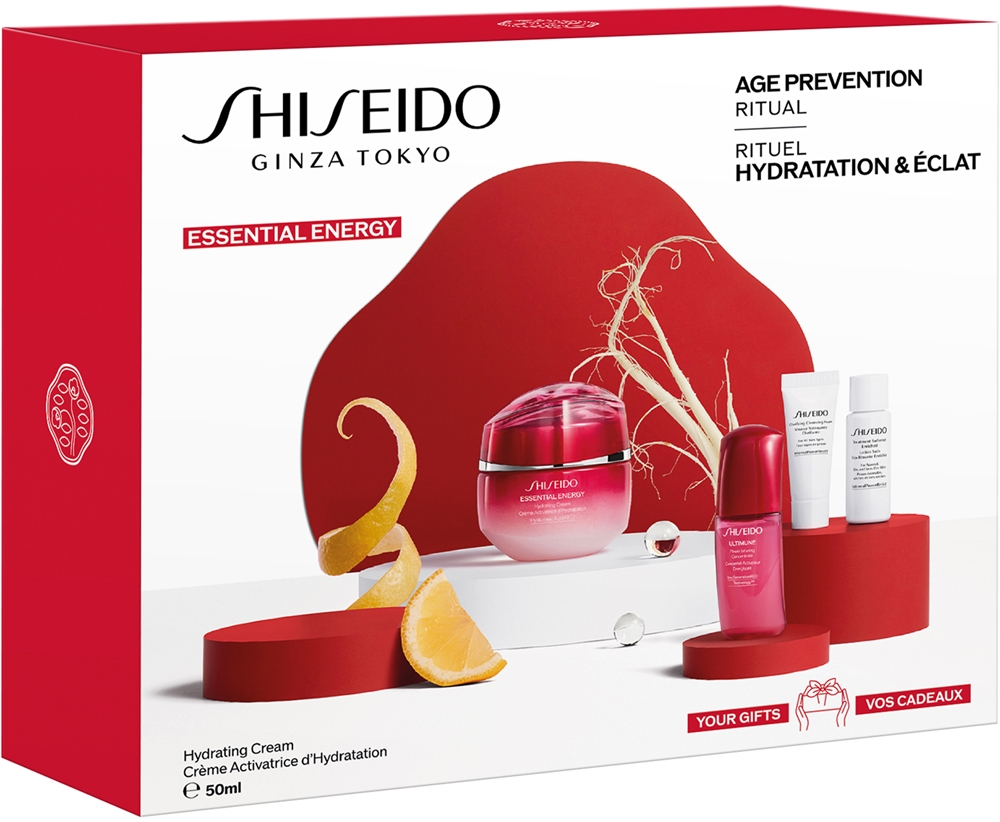 Shiseido Essential Energy Hydrating Cream Value Set Gift Set for ...