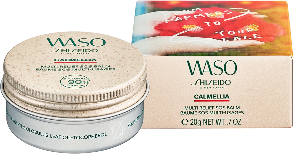 Shiseido Waso CALMELLIA Multi-Relief SOS Balm Multifunktionsbalsam für ...