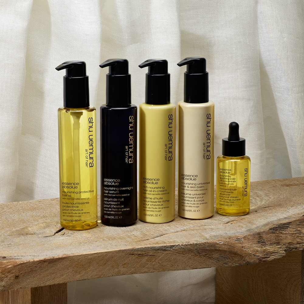 Shu Uemura Essence Absolue nourishing hair oil with moisturising effect ...