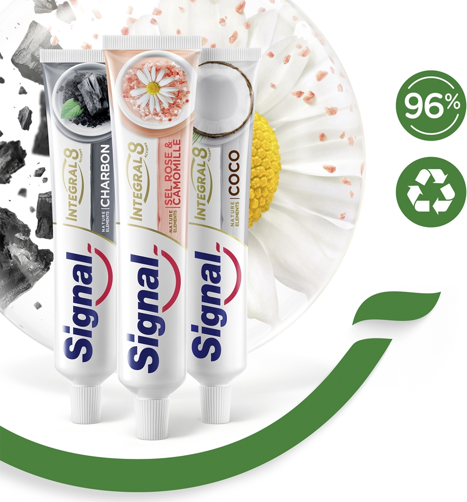 Signal Natural Elements Integral 8 Charcoal toothpaste | notino.co.uk