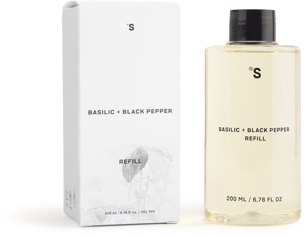 Sister's Aroma Basilic + Black Paper aroma-diffuser navulling | notino.nl