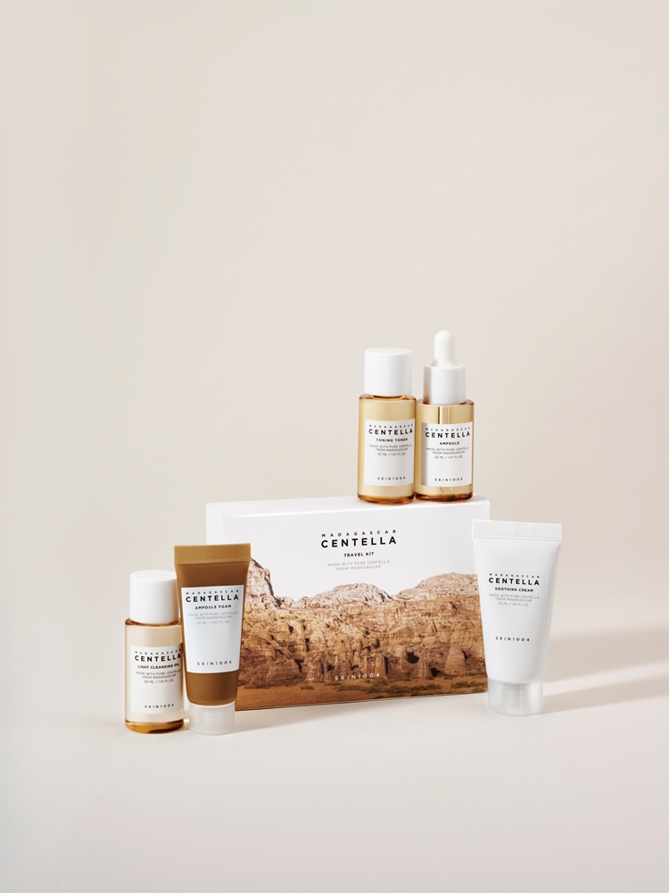 SKIN1004 Madagascar Centella Travel Kit Reiseset für empfindliche und ...