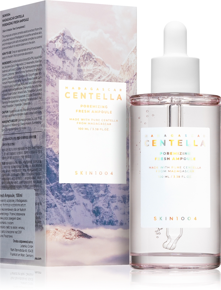 SKIN1004 Madagascar Centella Poremizing Fresh Ampoule detox skin serum ...