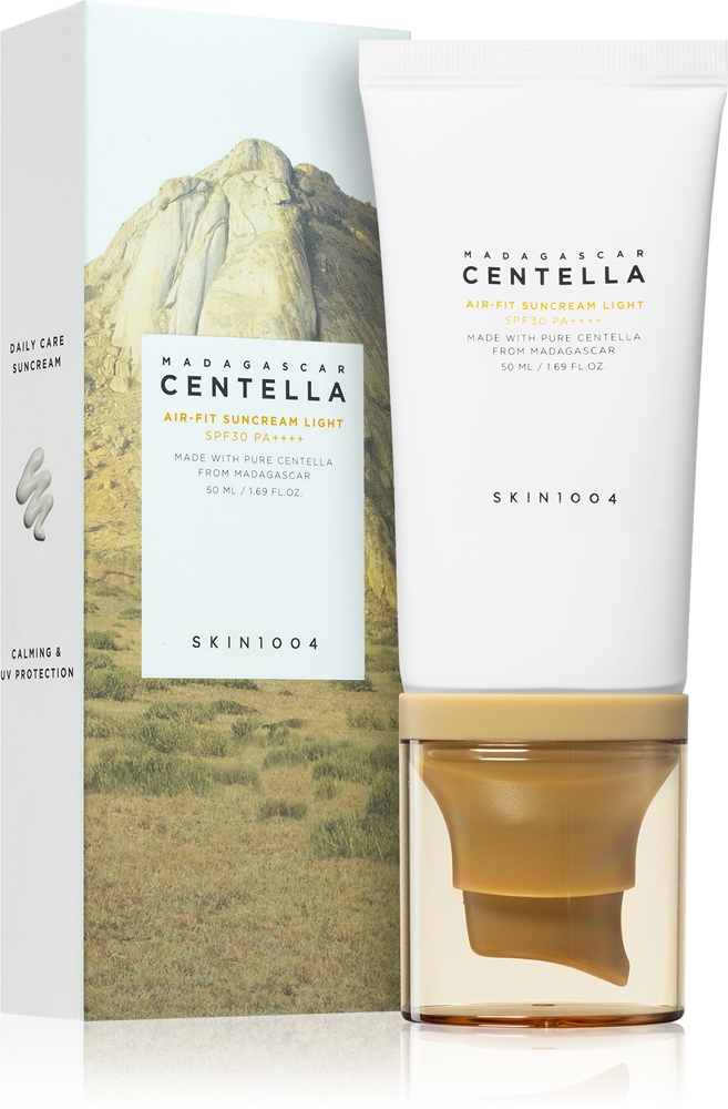 SKIN1004 Madagascar Centella Air-Fit Suncream Light минерален защитен ...
