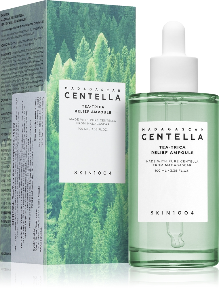 SKIN1004 Madagascar Centella Tea-Trica Relief Ampoule soothing face ...