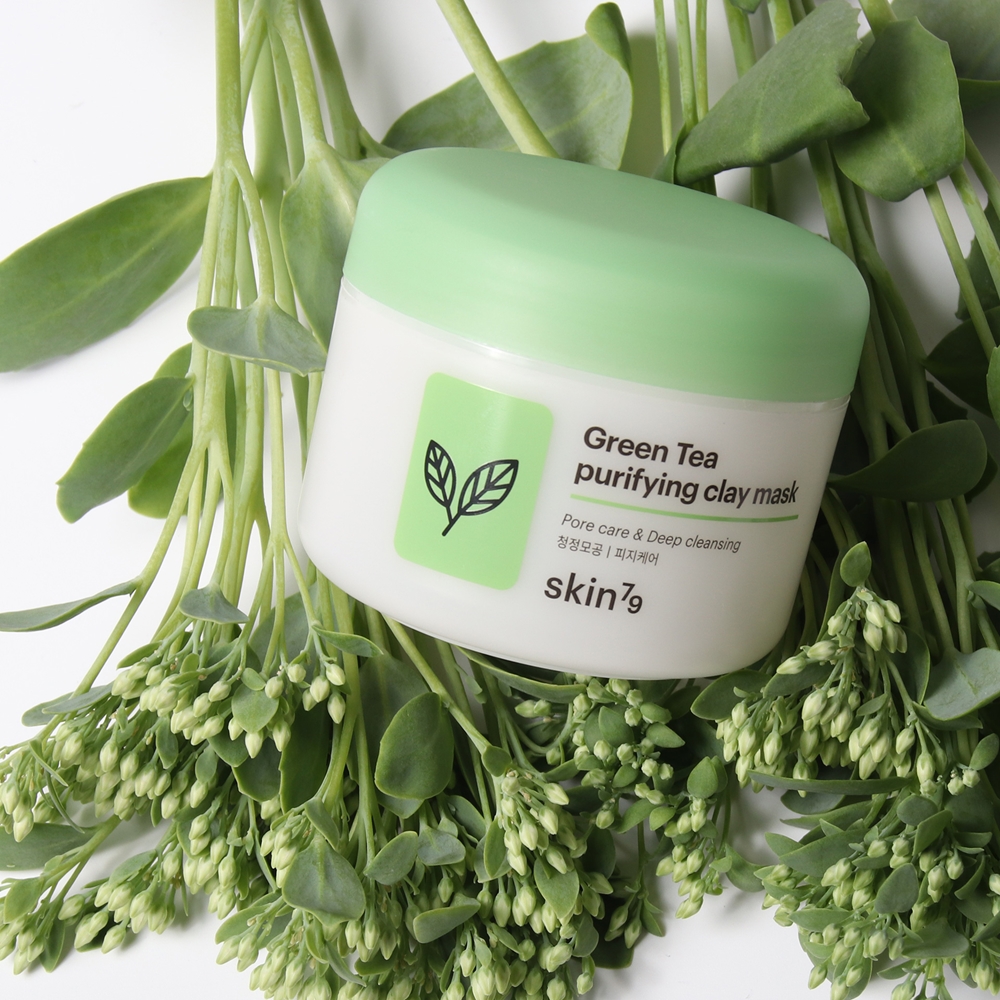 Skin79 Green Tea masque visage purifiant en profondeur à l'argile ...