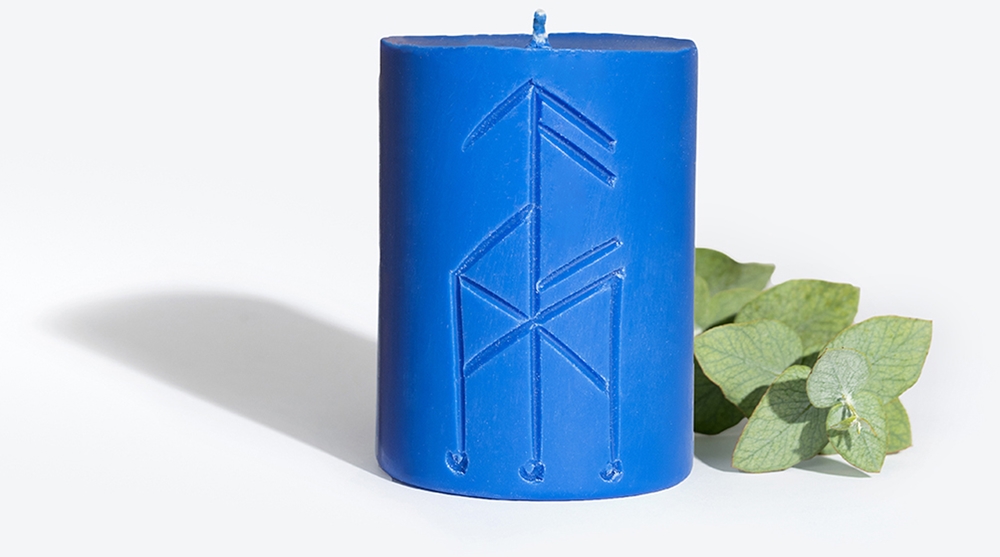 Smells Like Spells Rune Candle Thor scented candle (concentration ...