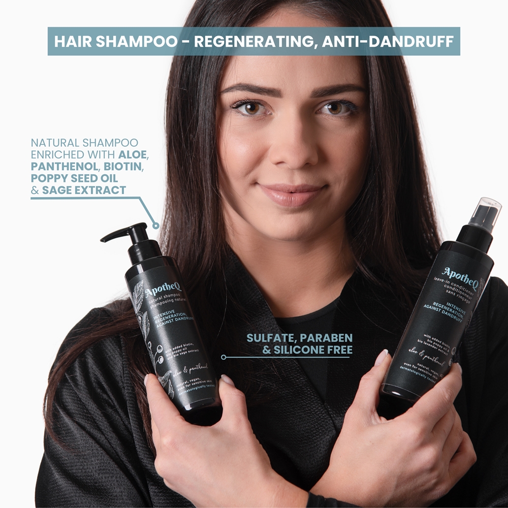 Soaphoria ApotheQ Aloe & Panthenol Regenerating Shampoo for dandruff ...