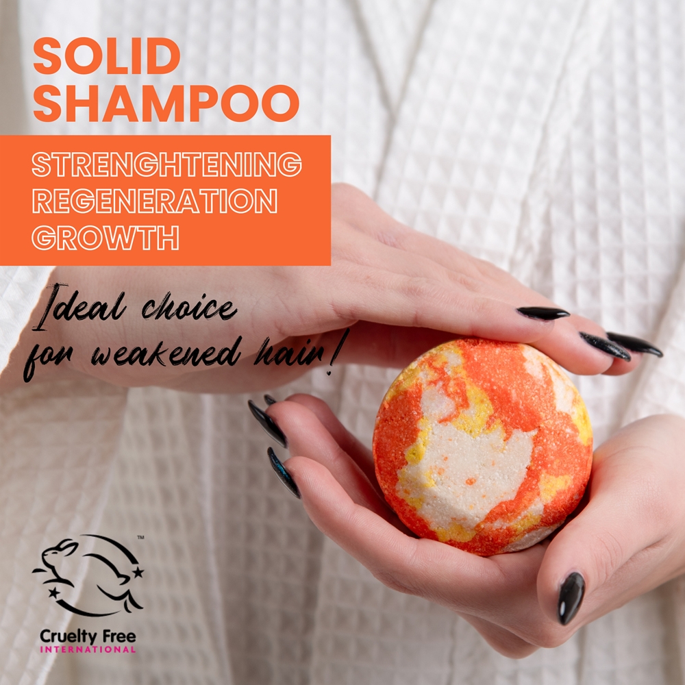 Soaphoria Hair Care Solid Shampoo Organisches Shampoo als Waschstück für das Wachstum der Haare ...