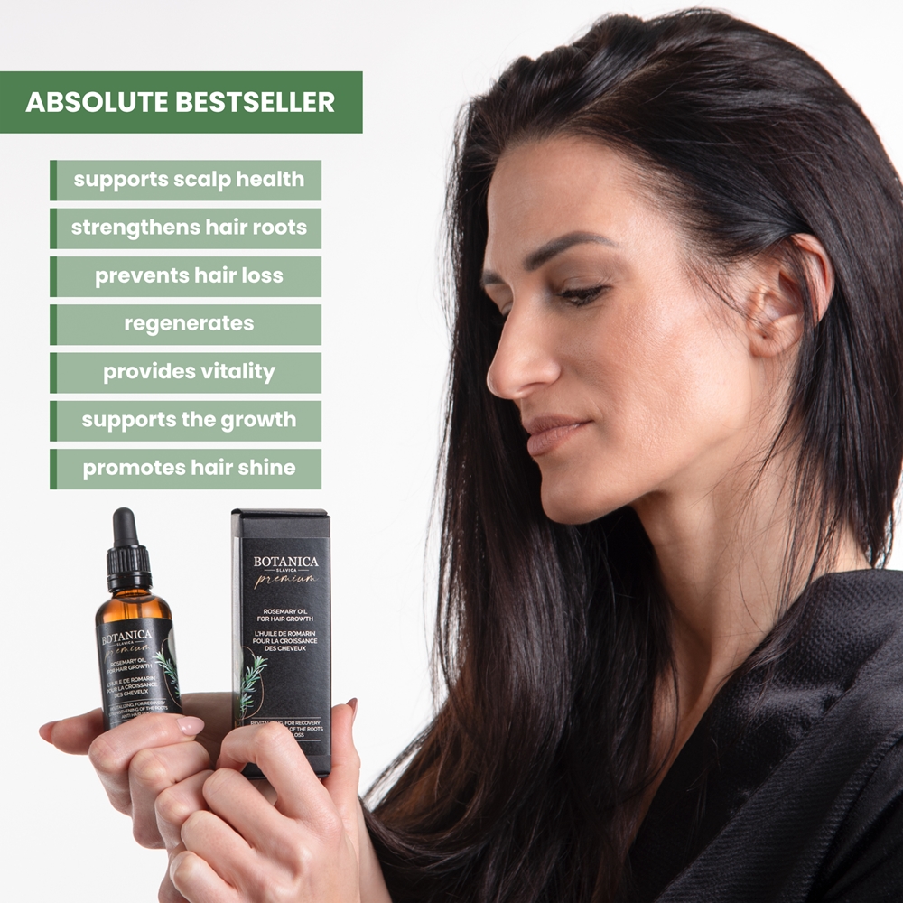 Soaphoria Botanica Slavica Rosemary Oil nourishing oil for hair and ...