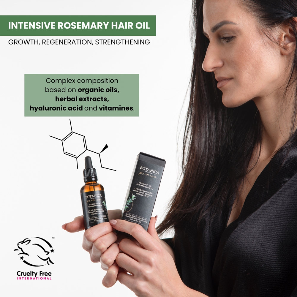 Soaphoria Botanica Slavica Rosemary Oil nourishing oil for hair and ...