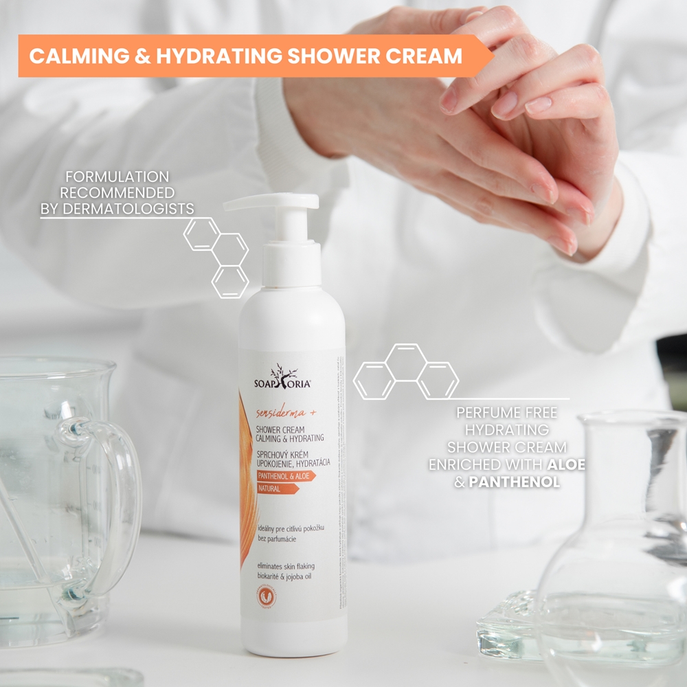 Soaphoria Sensiderma+ Soothing Shower Cream | notino.ie