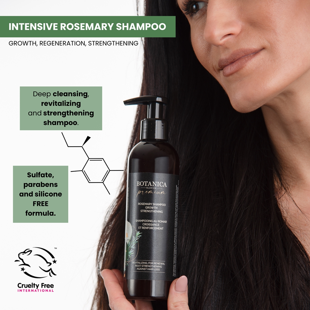 Soaphoria Botanica Slavica Rosemary Shampoo intensive shampoo for hair ...