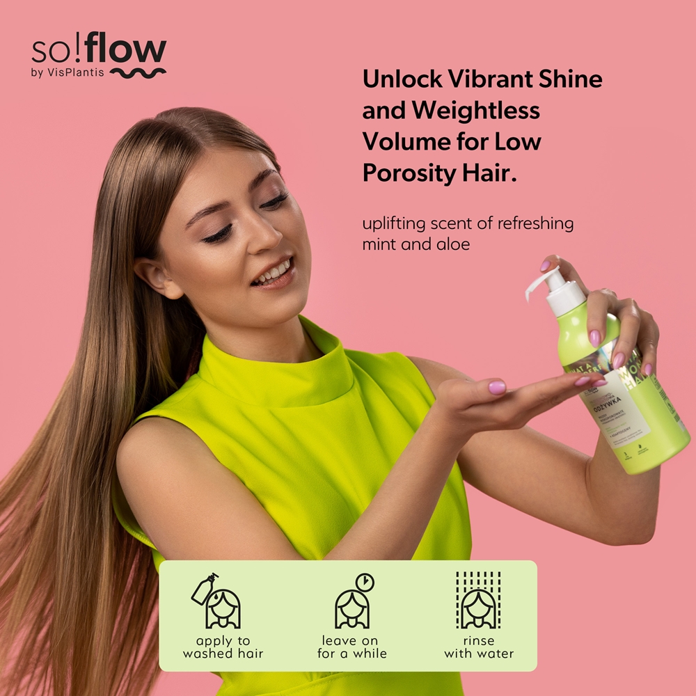 so!flow Low Porosity Hair Protein-Emollient Conditioner après-shampoing ...