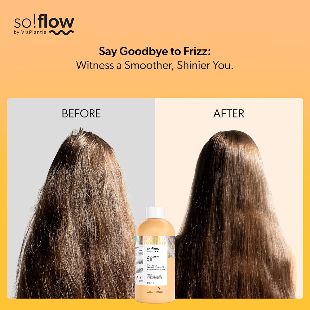 so!flow Medium Porosity Hair Emollient Oil хидратиращо олио против ...