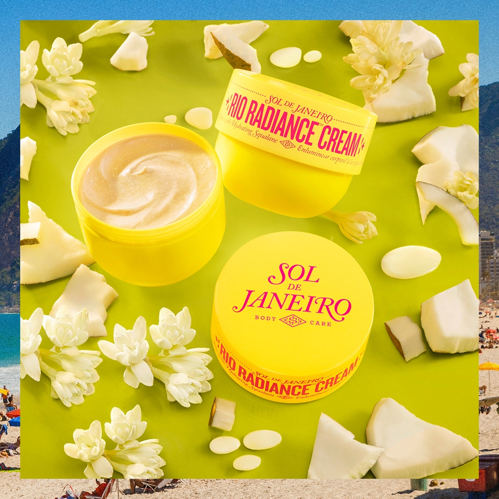 Sol de Janeiro Rio Radiance Cream озаряващ крем за тяло с хидратиращ ...