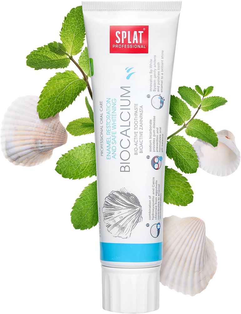 Splat Professional Biocalcium bioactive toothpaste for enamel ...