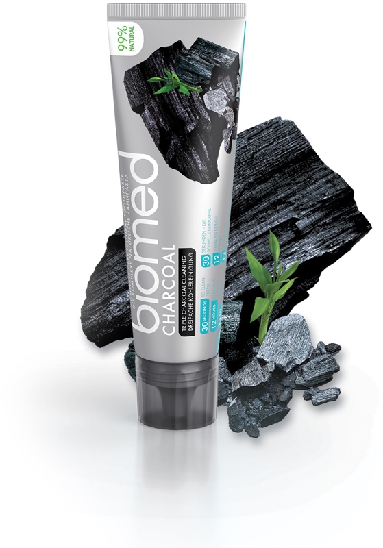 Biomed Charcoal dentifrice blanchissant au charbon actif | notino.be