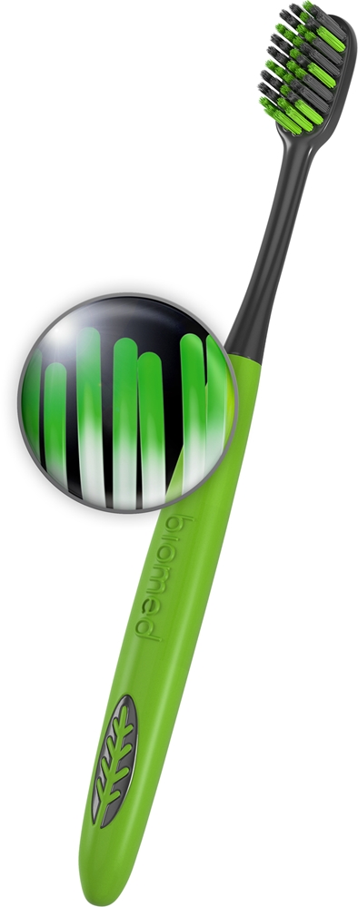 Splat Black Charcoal toothbrushes medium | notino.co.uk