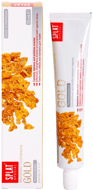 Splat Special Gold Whitening Toothpaste | notino.ie