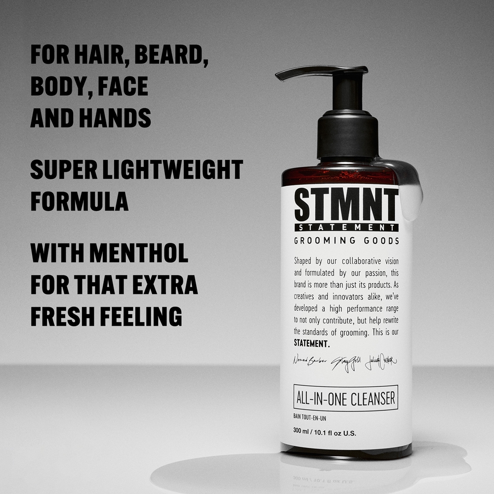 STMNT Care Shampoo für die Haare, den Bart und den Körper
