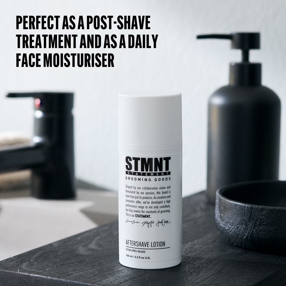 STMNT Care Aftershave Lotion Feuchtigkeit spendende und beruhigende ...
