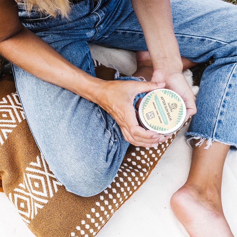 Suntribe After Sun Balm Eucalyptus & Jojoba Soothing After-Sun Balm ...