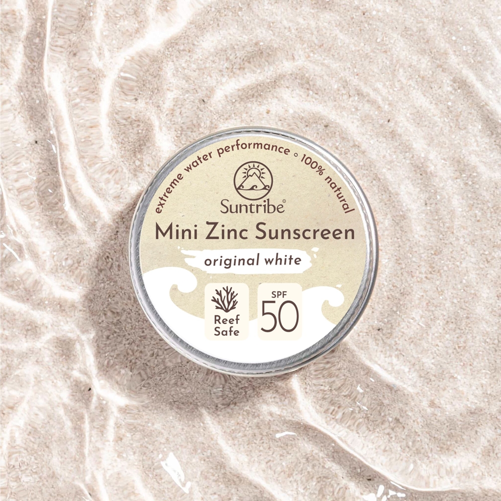 Suntribe Mini Zinc Sunscreen Mineral Protection Face and Body Cream SPF ...