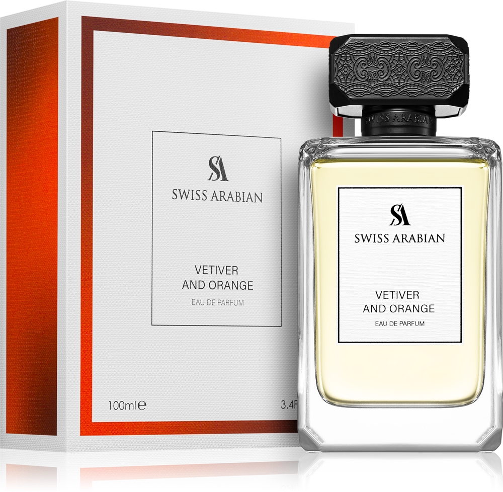 Swiss Arabian Vetiver and Orange Eau de Parfum for men | notino.ie