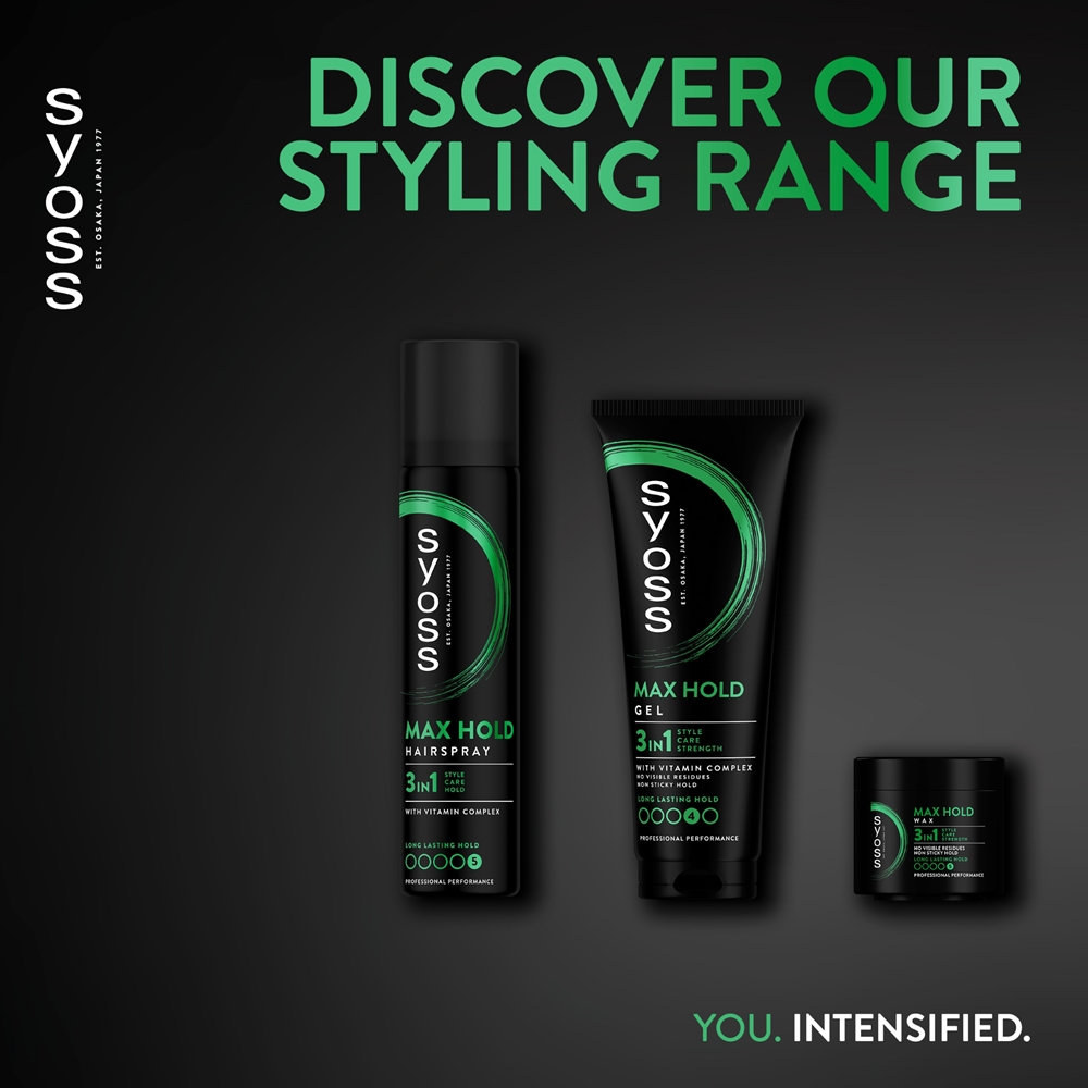 Syoss Max Hold hairspray with extra strong hold | notino.co.uk