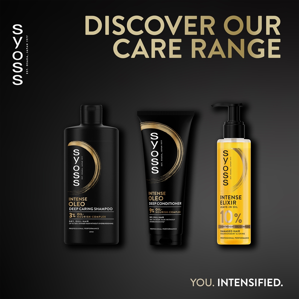 Syoss Intense Elixir Leave-in Oil oil treatment for damaged hair ...