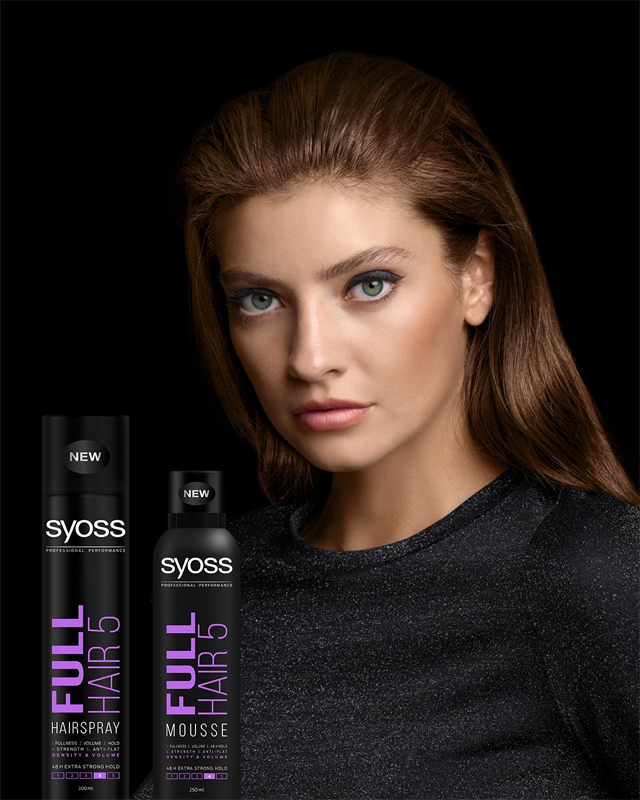 Syoss Full Hair 5 Styling Mousse with extra strong hold | notino.ie
