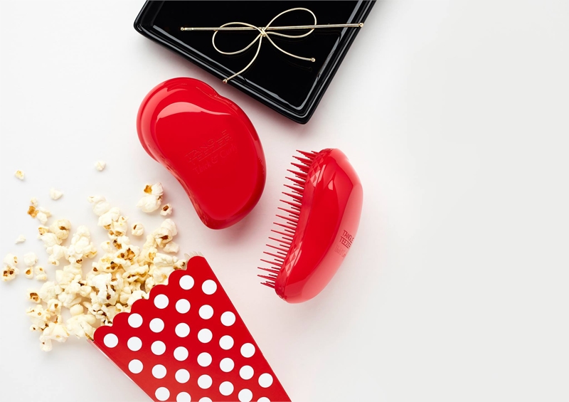 Tangle Teezer Thick & Curly Salsa Red Brush for coarse and curly hair ...