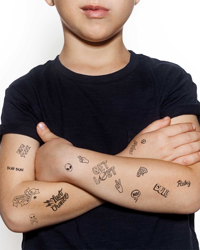 TATTonMe Temporary Tattoos School tattoo for children | notino.ie