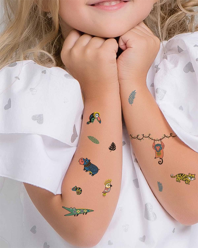 TATTonMe Temporary Tattoos Jungle tattoo for children | notino.ie