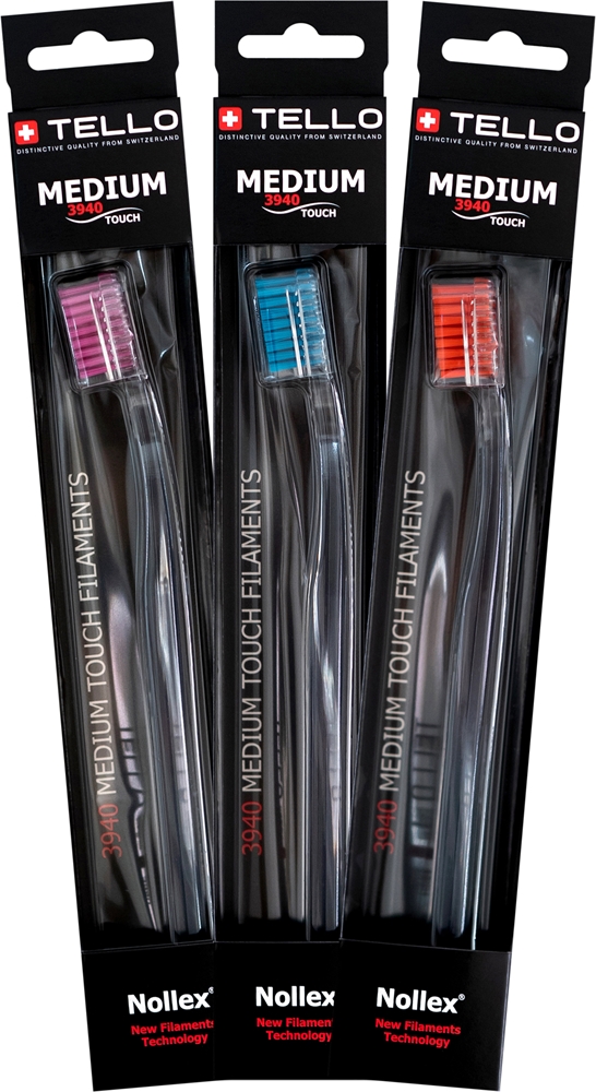 TELLO 3940 Medium Toothbrush | notino.ie