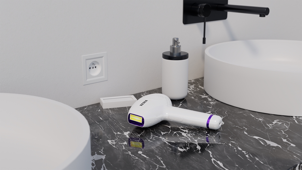 Tesla Ice Cooling IPL Pro epiliatorius kūnui IPL, veidui, bikinio ...