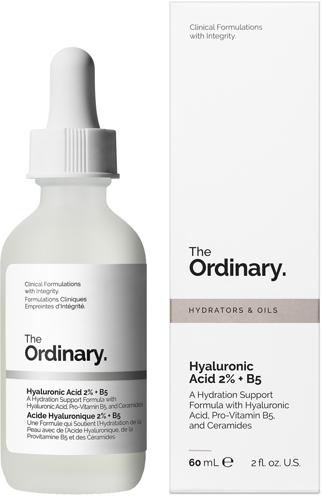 The Ordinary Hyaluronic Acid 2% + B5 хидратиращ серум с церамиди ...