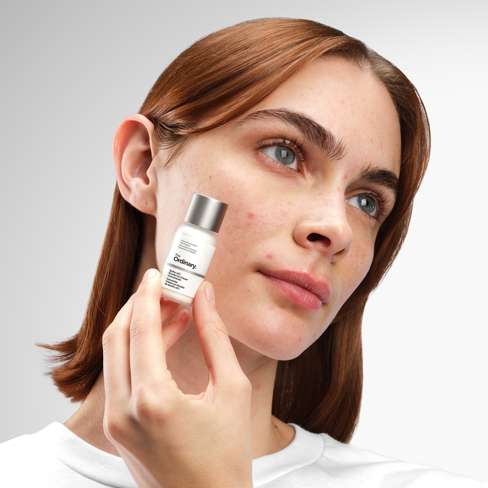 The Ordinary Sulfur 10% Powder-to-Cream Concentrate topical acne ...