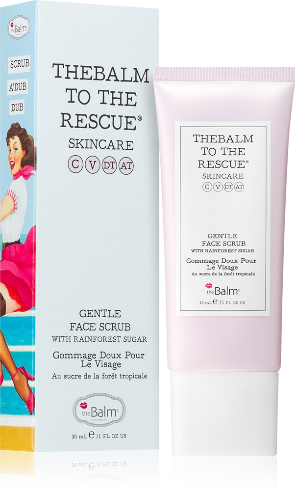 theBalm To The Rescue® Gentle Face Scrub Gentle Facial Scrub for the ...
