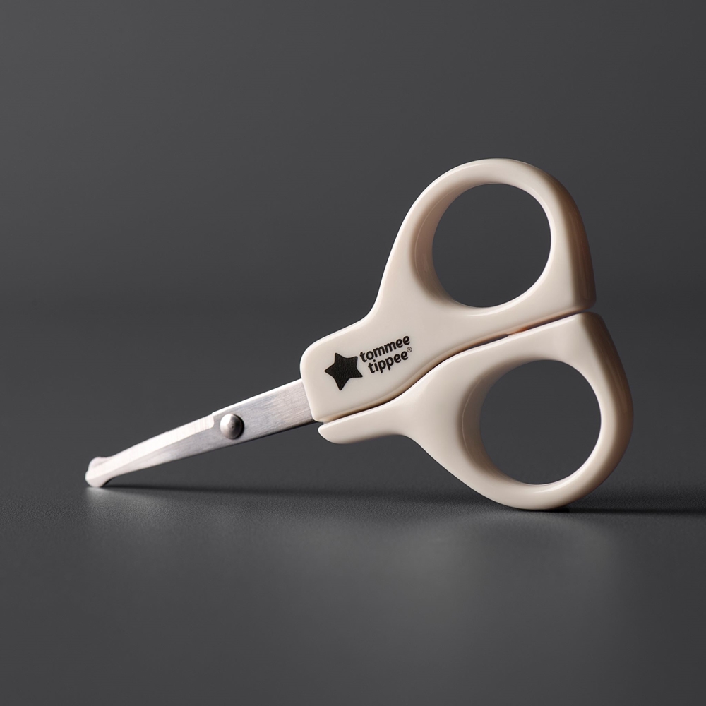 Tommee Tippee Basic round tip baby nail scissors | notino.ie