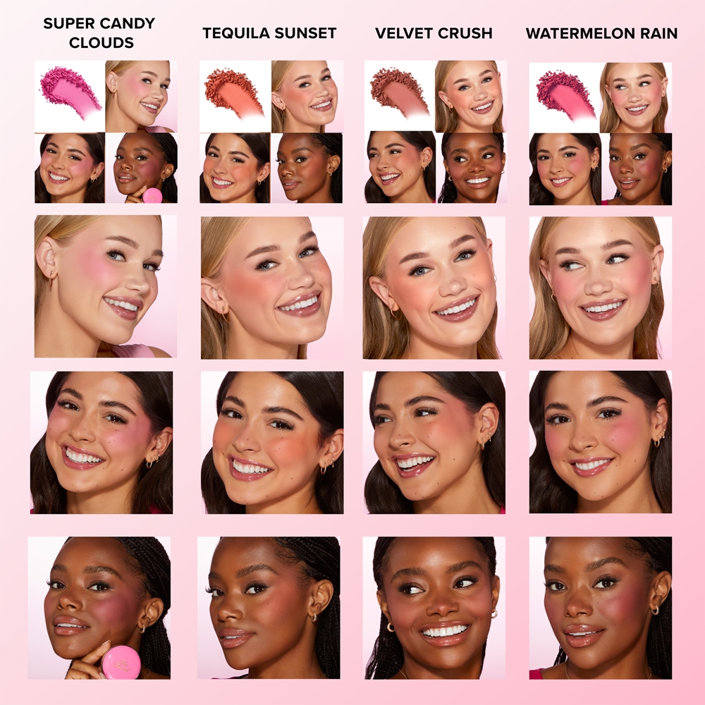 Too Faced Cloud Crush Blush Kompakt-Rouge mit Spiegel | notino.at