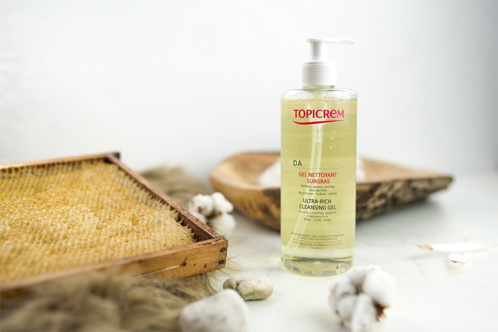 Topicrem AD Ultra-Rich Cleansing Gel Washing Gel for very dry sensitive ...